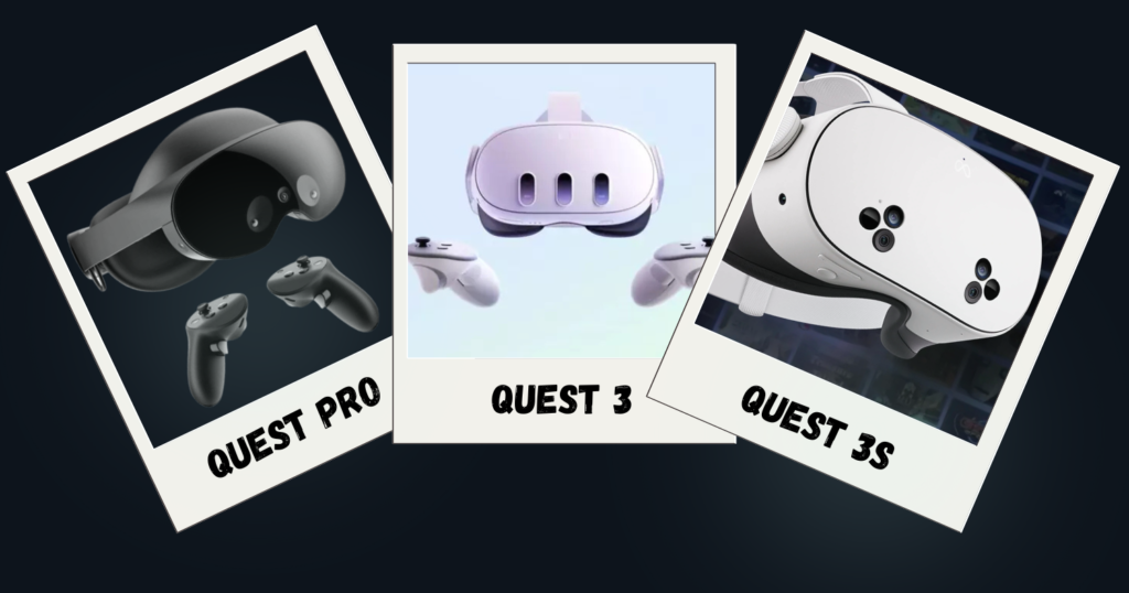 Meta Quest 3S vs 3 vs Pro | Compare Features, Performance & Price